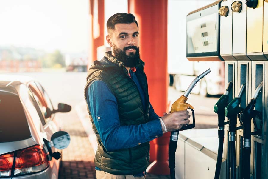 True or False? You should always fill your gas tank full rather than ...
