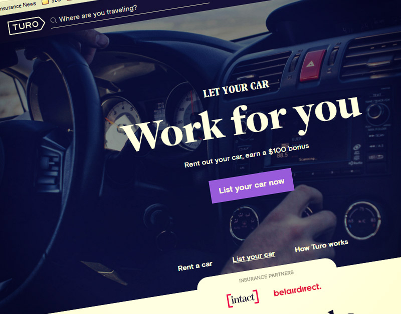 TURO Teams Up With Intact to Keep Their Drivers Insured TURO Teams Up With Intact to Keep Their Drivers Insured