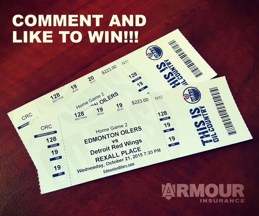 Win a Pair of Oilers Tickets